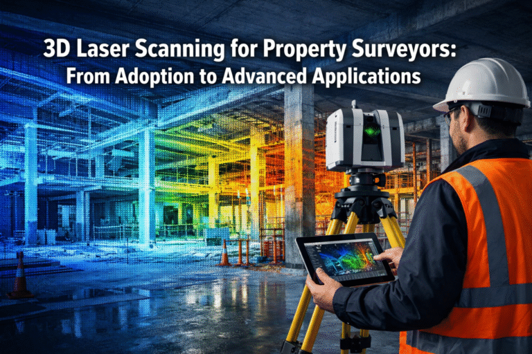 3D Laser Scanning for Property Surveyors: From Adoption to A