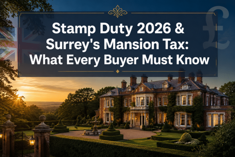 Stamp Duty 2026 First-Time Buyer Surrey Mansion Tax Guide